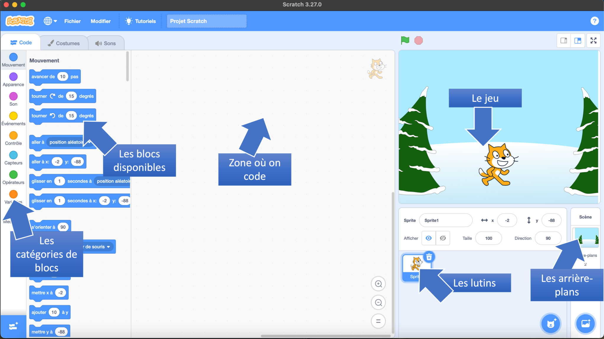 Découverte de Scratch – MonsieurMike.be