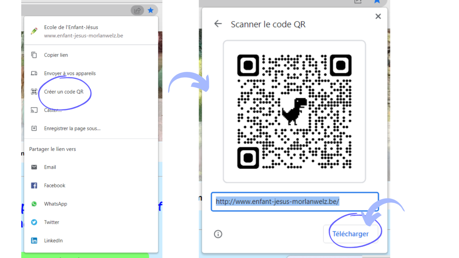 Créer des QR codes – MonsieurMike.be